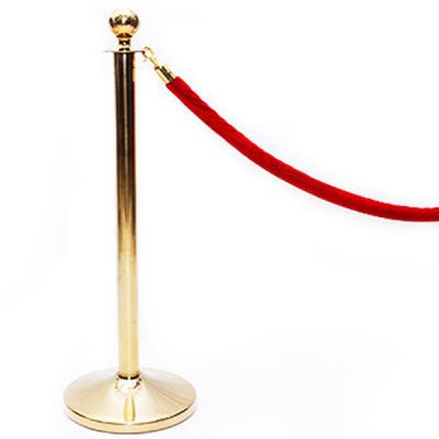 Gold Queue Pole | Rental Supplier